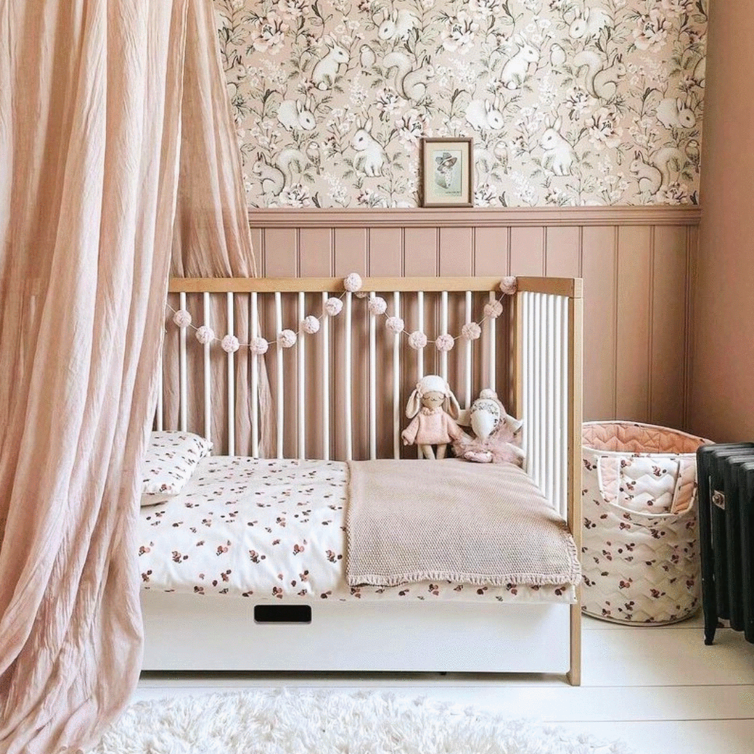 Cot Beds – Sustainable Solid Beechwood Cots for Your Nursery | Mokee