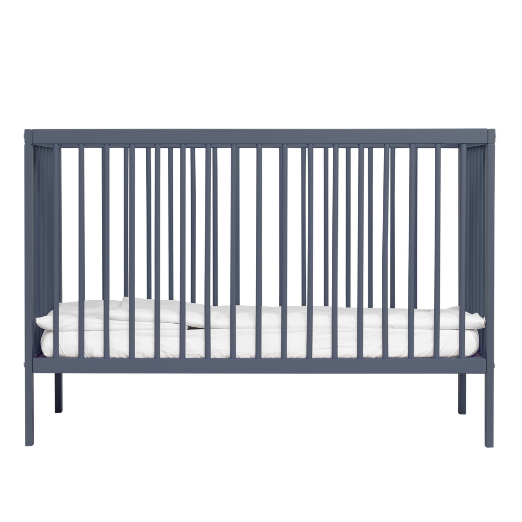 Mokee Natural Beechwood Cot Bed | Convertible Cotbed 120 x 60 | Baby ...